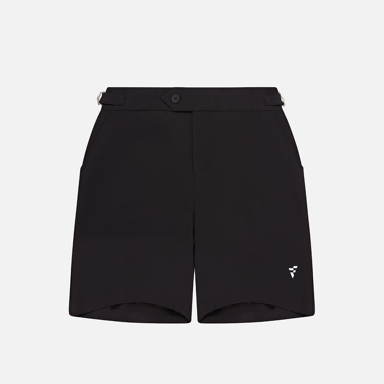 FORGED EMBLEM SWIMMING SHORTS - BLACK | FRADIMÉ – Fradime